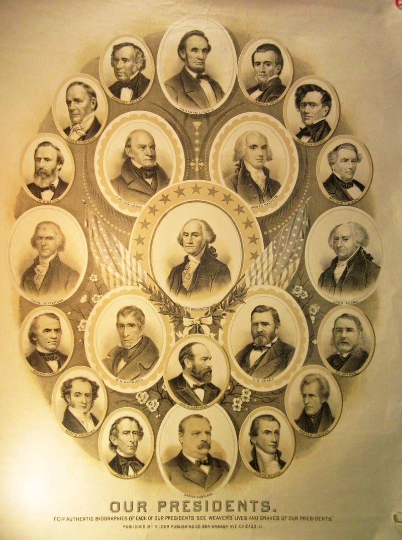 Prints Old & Rare - Presidents - Antique Maps & Prints