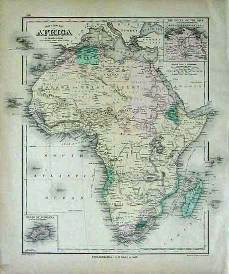Prints Old & Rare - Africa - Antique Maps & Prints