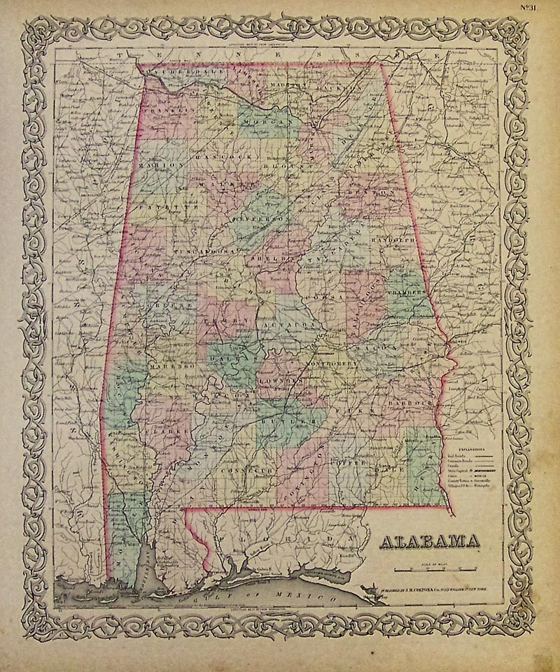 Prints Old & Rare - Alabama