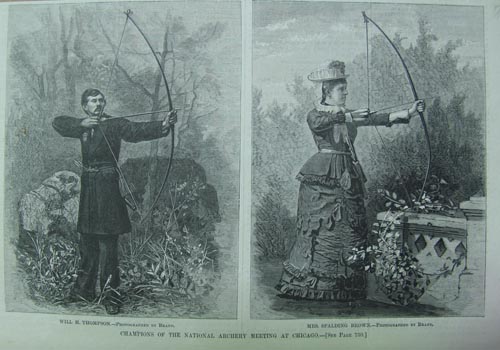 Prints Old & Rare - Archery - Antique Maps & Prints