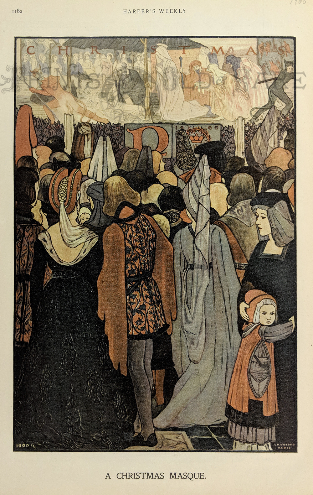 Prints Old & Rare - Christmas and Santa Claus - Antique Maps & Prints