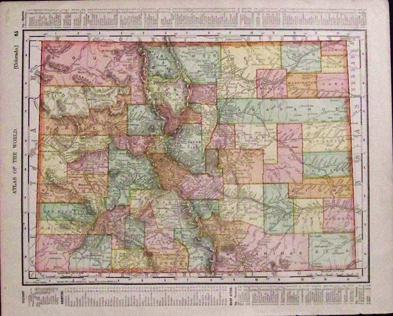 Prints Old & Rare - Colorado - Antique Maps & Prints