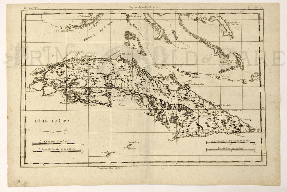 Prints Old & Rare - Cuba - Antique Maps & Prints