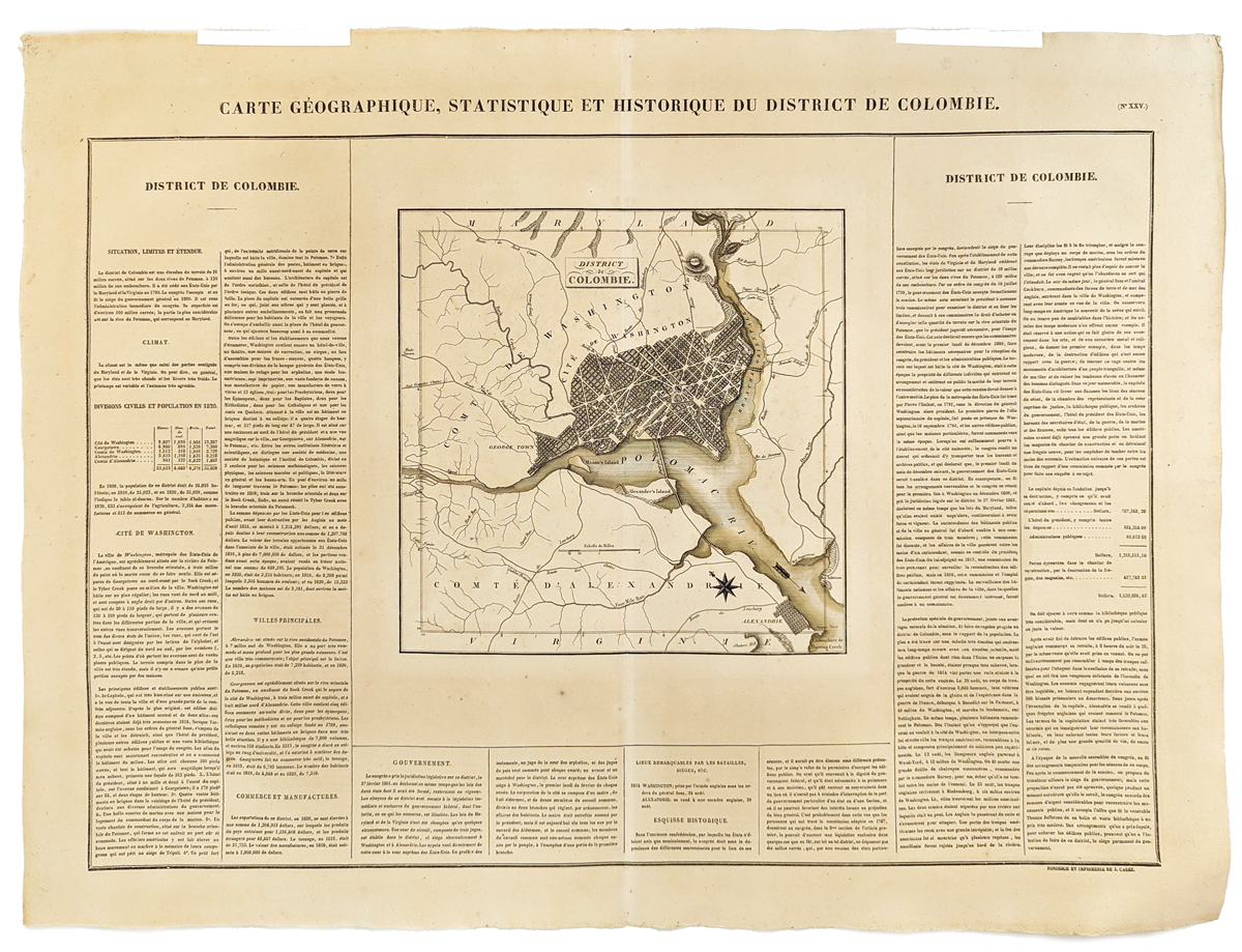Prints Old & Rare - District Of Columbia - Antique Maps & Prints