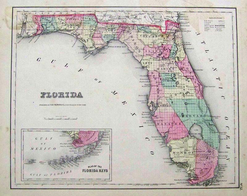 Prints Old & Rare - Florida