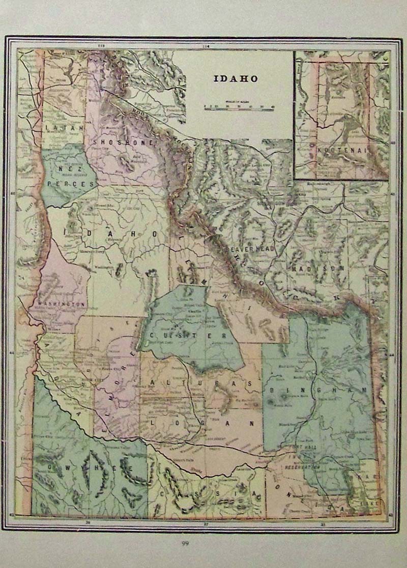 Prints Old & Rare - Idaho page