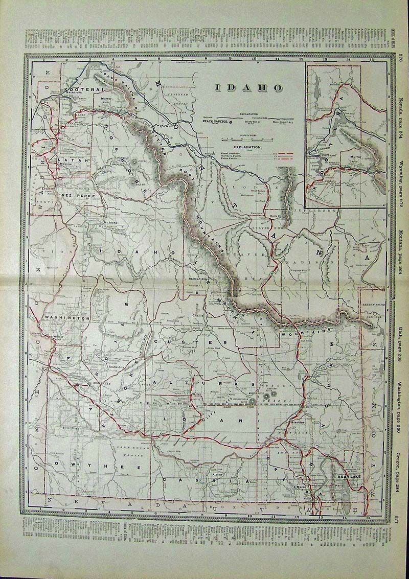 Prints Old & Rare - Idaho page
