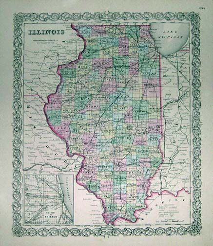 Prints Old & Rare - Illinois page