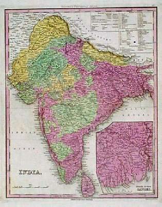 Prints Old & Rare - India - Antique Maps & Prints