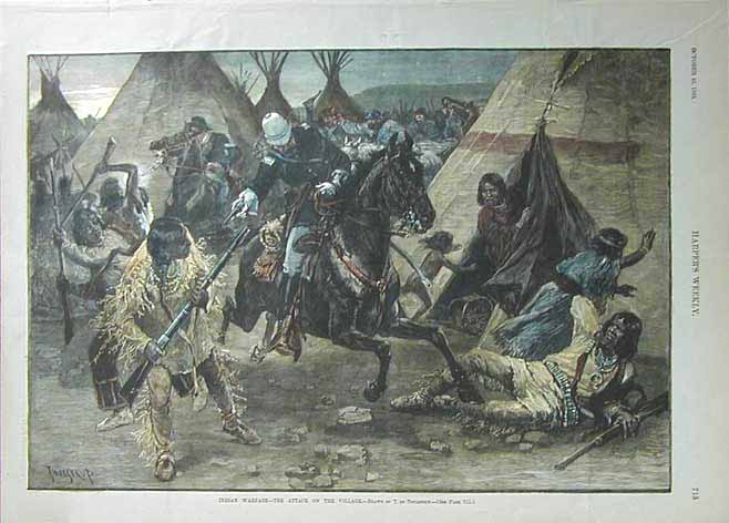 Prints Old & Rare - Native Americans - Antique Maps & Prints