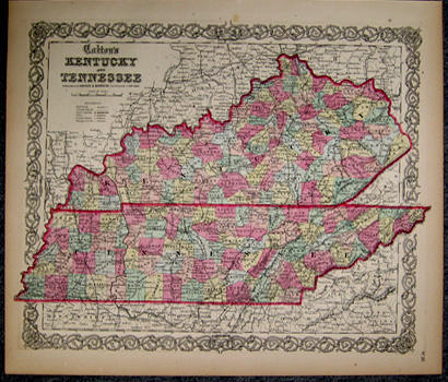 Prints Old & Rare - Kentucky - Antique Maps & Prints