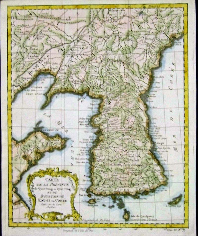 Prints Old & Rare - Korea - Antique Maps & Prints