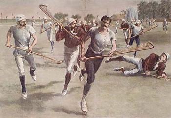 Prints Old & Rare - Lacrosse page