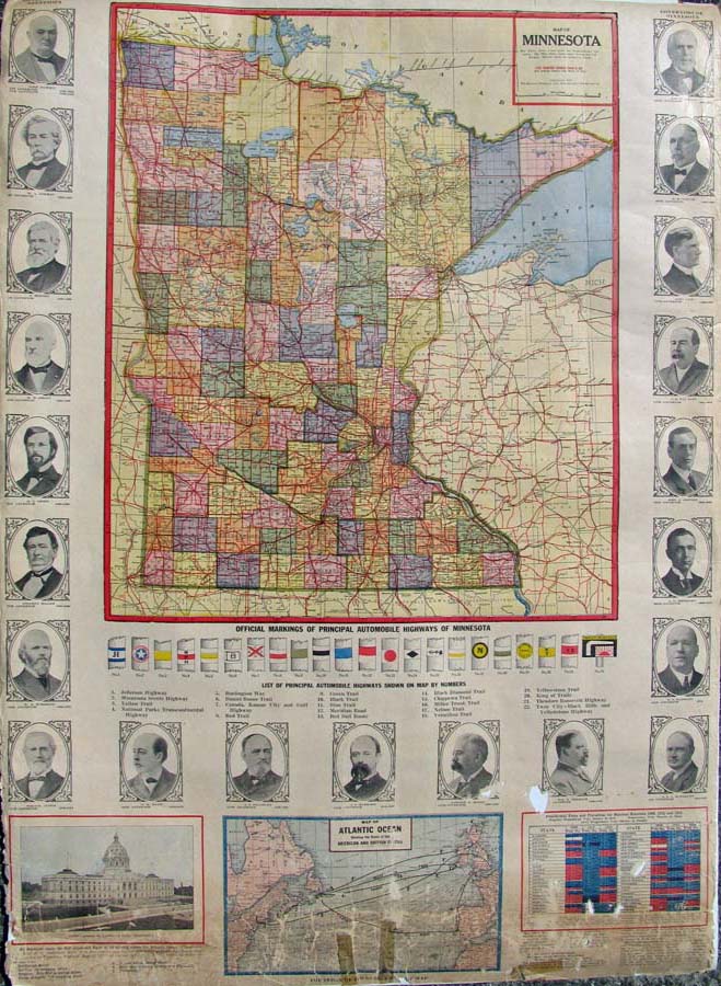 Prints Old & Rare - Minnesota - Antique Maps & Prints
