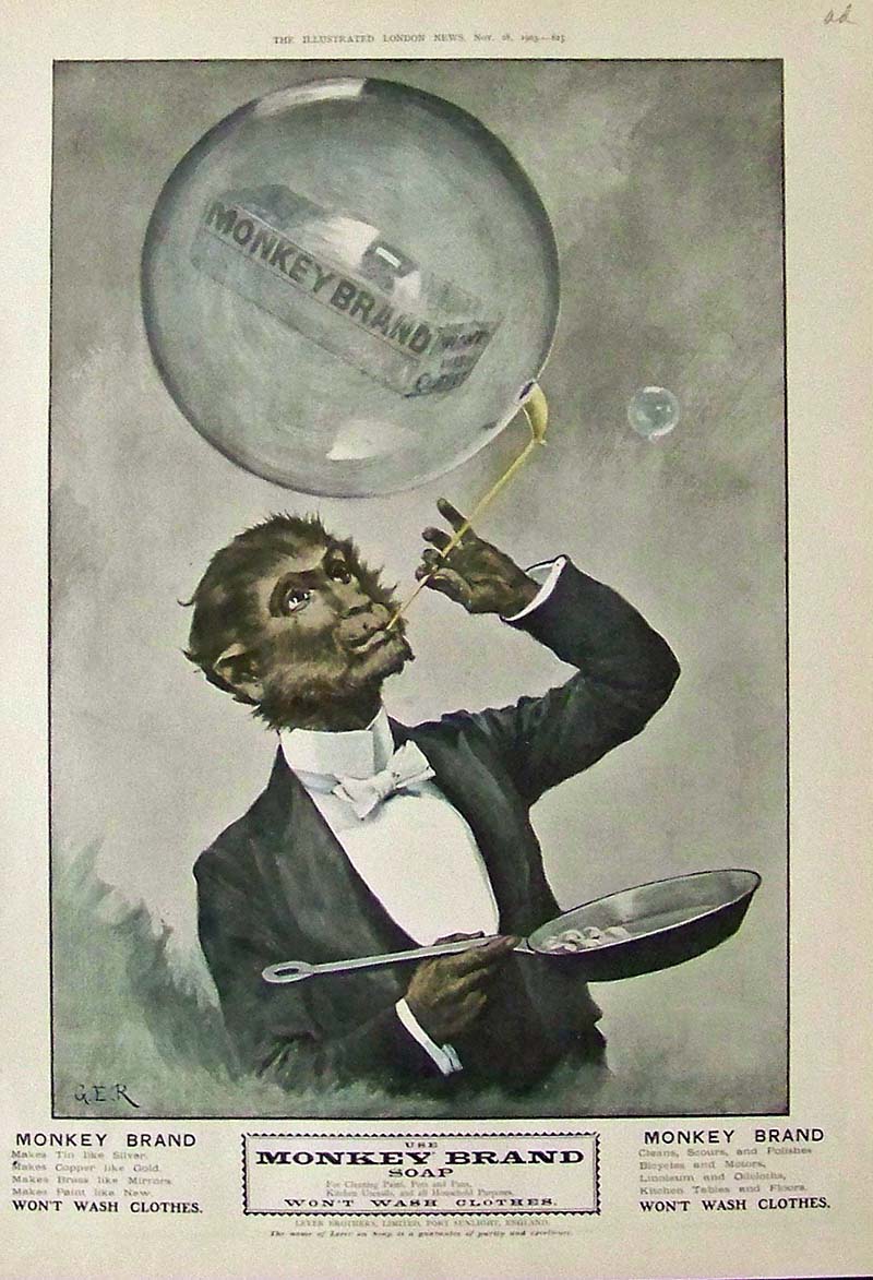 Prints Old & Rare - Monkey & Primates - Antique Maps & Prints