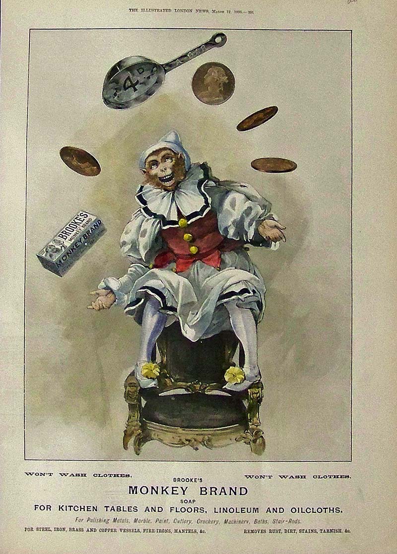 Prints Old & Rare - Monkey & Primates - Antique Maps & Prints