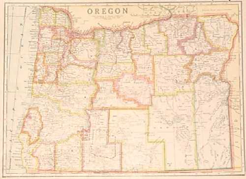 Prints Old & Rare - Oregon - Antique Maps & Prints