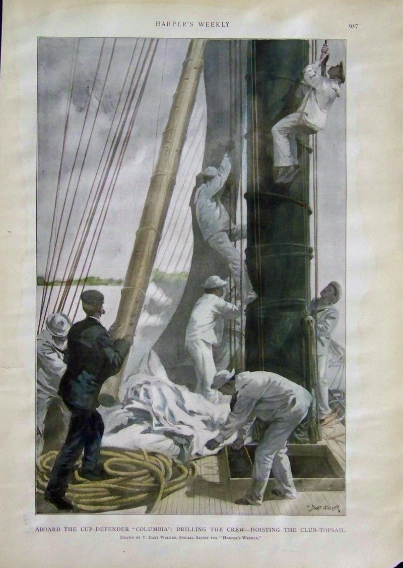 Prints Old & Rare - Sailing page