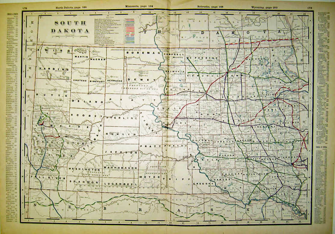 Prints Old & Rare - South Dakota page