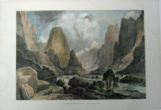 Prints Old & Rare - Thomas Moran - Antique Maps & Prints