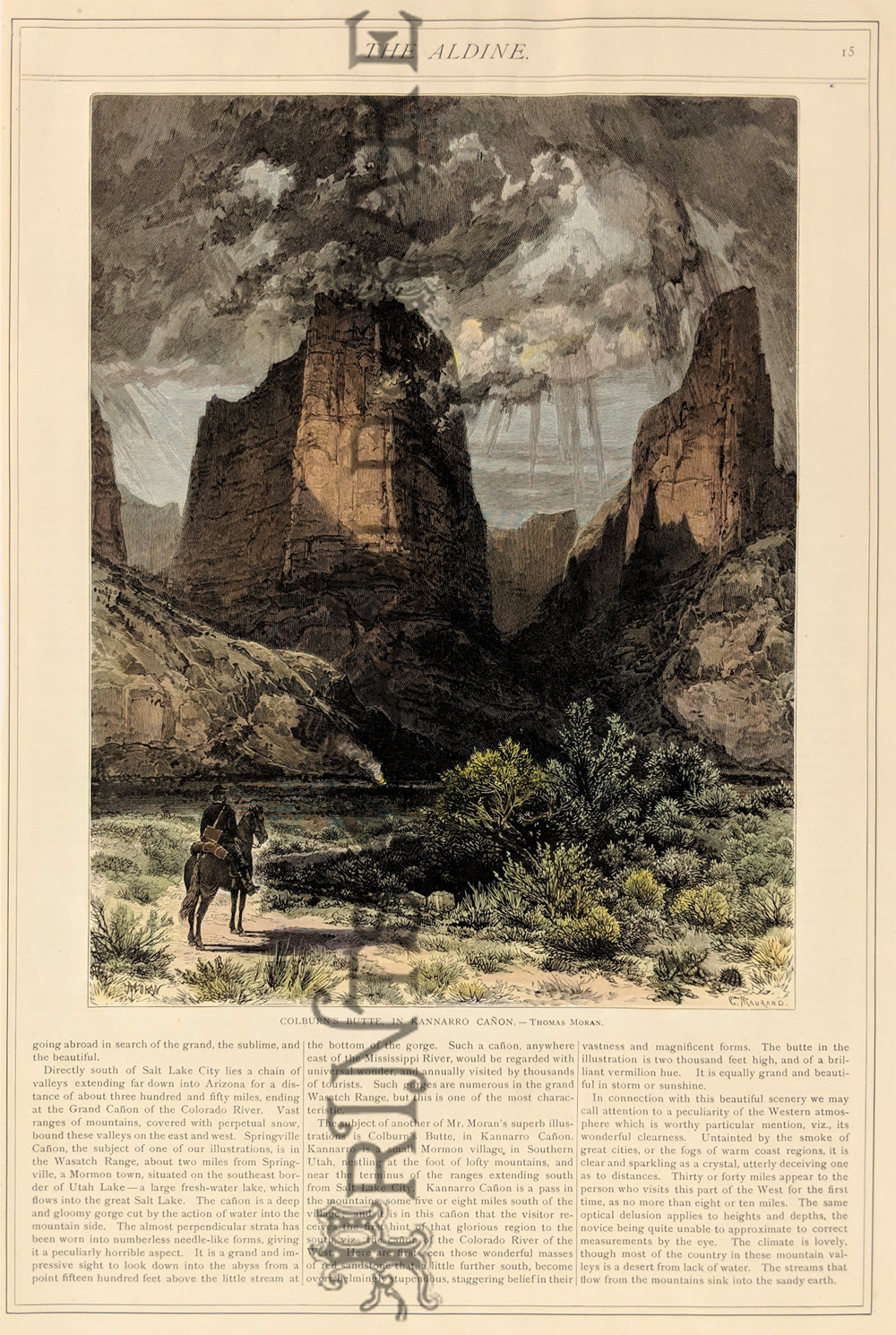 Prints Old & Rare - Thomas Moran - Antique Maps & Prints