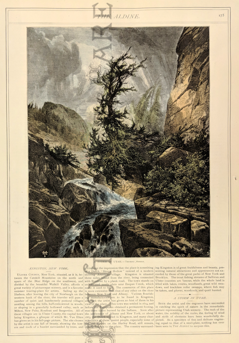 Prints Old & Rare - Thomas Moran - Antique Maps & Prints