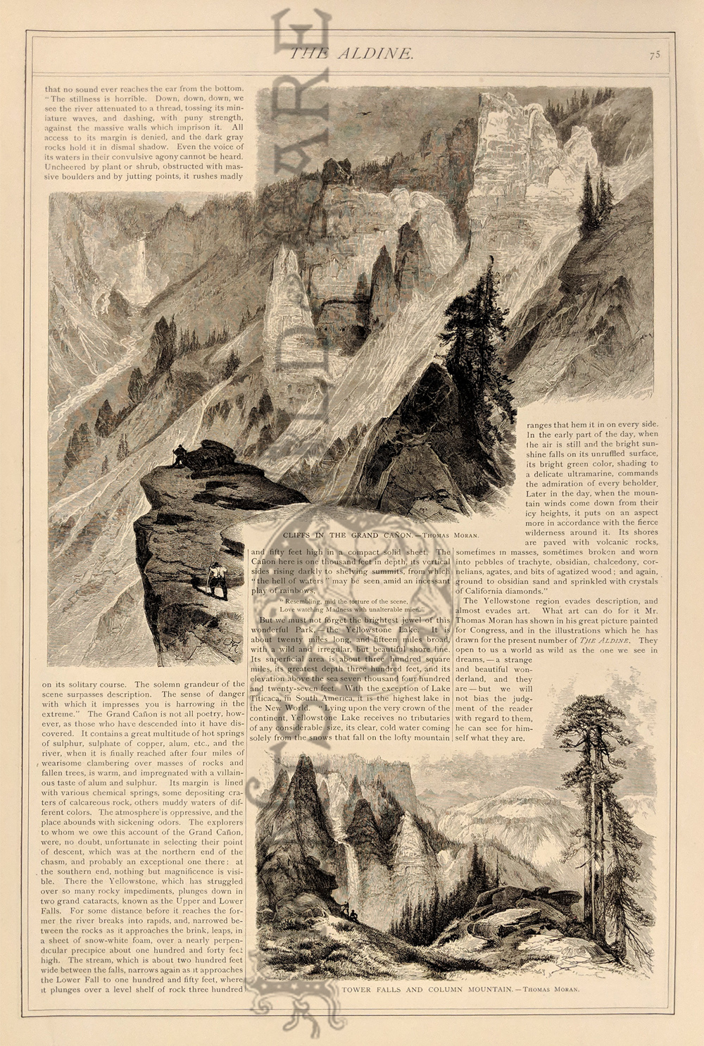 Prints Old & Rare - Thomas Moran - Antique Maps & Prints