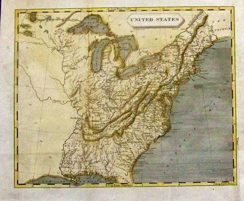 Prints Old & Rare - United States of America - Antique Maps & Prints