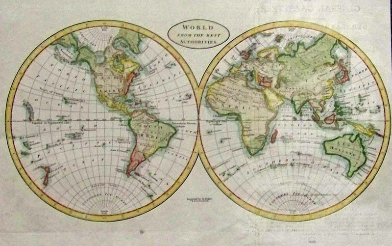 Prints Old & Rare - World Maps - Antique Maps & Prints
