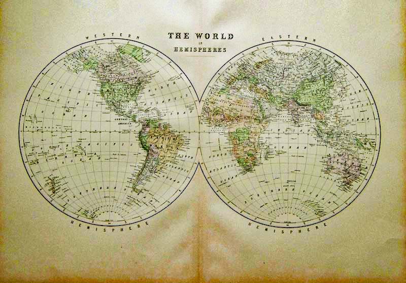 Prints Old & Rare - World Maps - Antique Maps & Prints